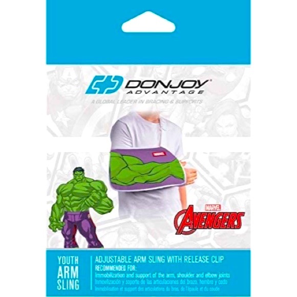 Marvel | Accessories | Donjoy Advantage Youth Arm Sling Featuring ...